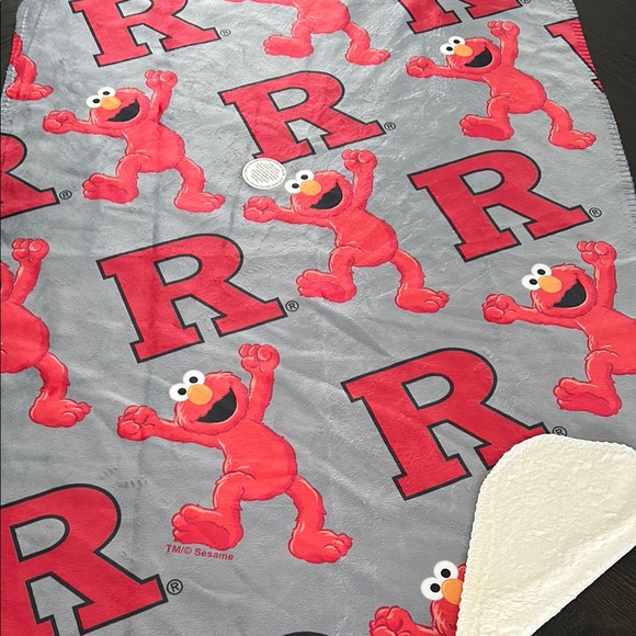 Elmo Rutgers | Bedding | Sesame Street Elmo Baby Blanket | Poshmark